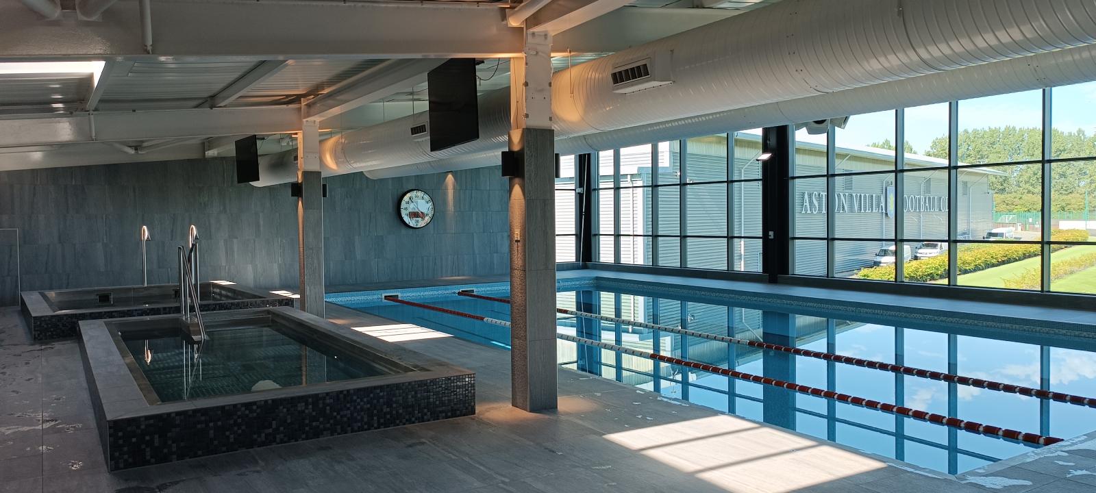 Pool Hall Refurb - hydro pool, plunge pool, sauna & steam room ...